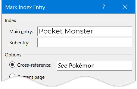 Word Index Using Mark And Index To Build An Index Page In Word Office Mastery