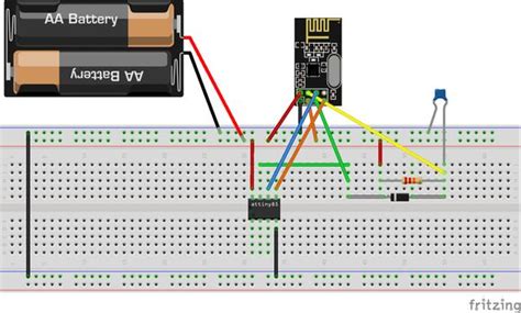 Nrf24l01 With Attiny85 3 Pins Arduino Projects Arduino Arduino