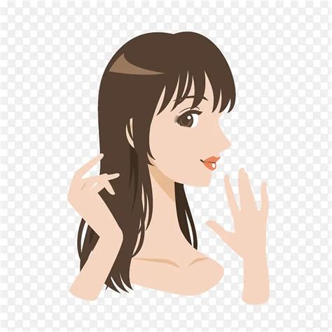 长发女孩png图片素材下载 图片编号9766788 Png素材网