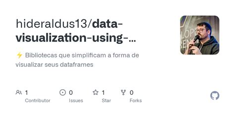 GitHub Hideraldus Data Visualization Using Pandas Zap Bibliotecas Que Simplificam A Forma