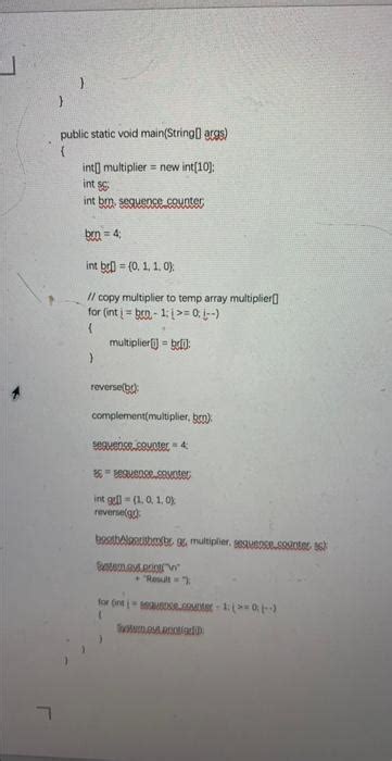 Solved This Assignment Is To Implement Booth Algorithm The Chegg