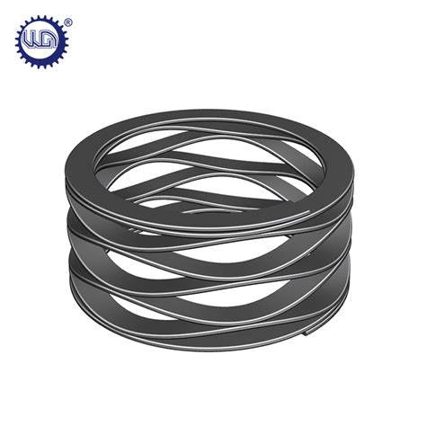 Manufacturer Stainless Steel Multi Layer Wave Spring Metal Wire Forms Custom