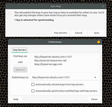 how to make a pgp key on linux using a gui and publish it linux