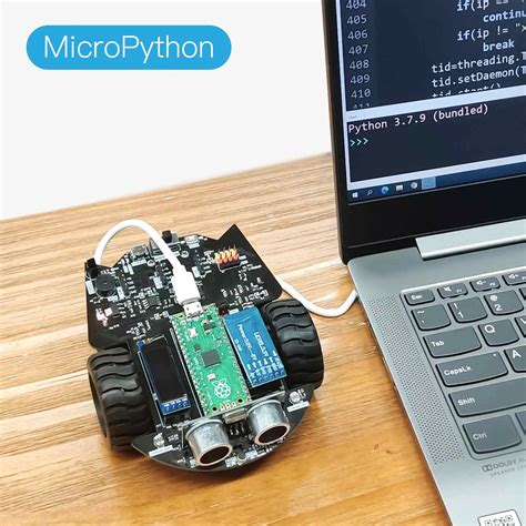 Yahboom Raspberry Pi Pico Robot Car Kit Open Source Micropython