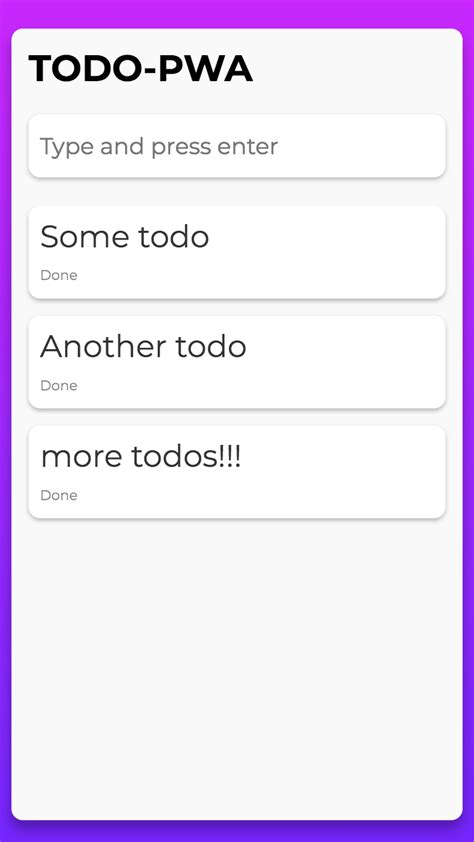 Build A Todo Pwa With Nextjs Redux Typescript Docker And Now Cloud V2 Serverless Docker