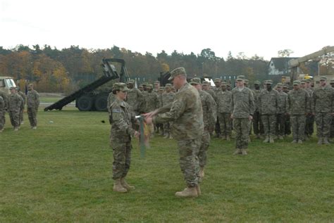 515th Trans Co Soldiers Control Nerves And Excitement In Anticipation