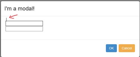 Html Strange Cursor Placement In Modal When Using Autofocus In
