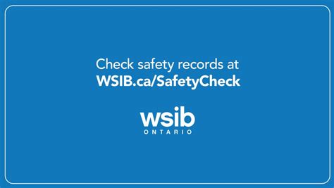 Wsib Safety Check How Safe Is This Workplace Workplace Safety And
