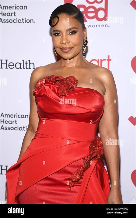 New York Usa 30th Jan 2025 Sanaa Lathan Attends The American Heart