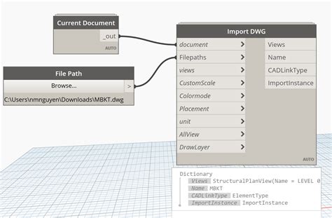 How Do I Import Multiple Dwg Into Dynamo Dynamo