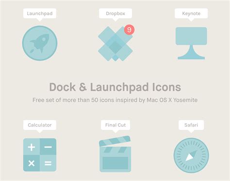 50 Free Dock And Launchpad Icons On Behance