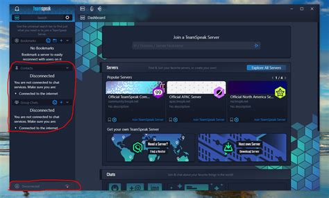 Megathread Teamspeak Messenger Connection Issue October 2024 Teamspeak Client Teamspeak