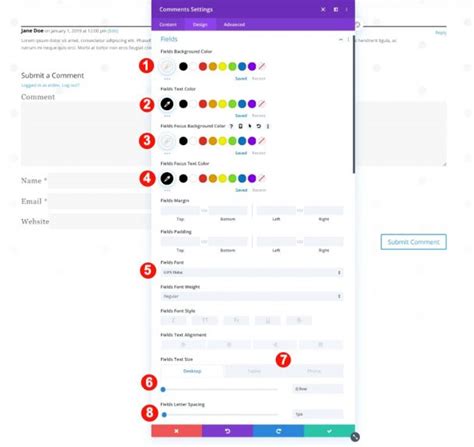 How To Style Divis Comments Module Inside A Blog Post Template