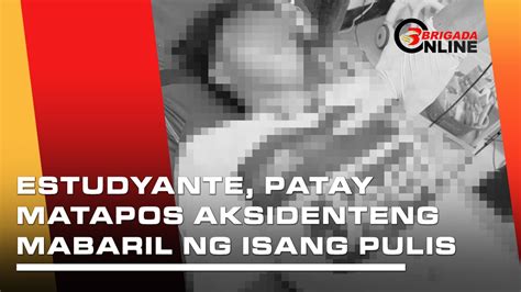 Estudyante, patay matapos aksidenteng mabaril ng isang pulis | Estudyante, patay matapos ...