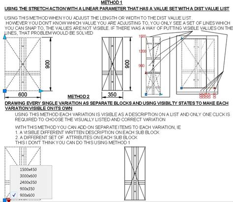 Stretch Action Or Visibility States Autodesk Community