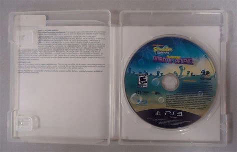 Spongebob Squarepants Planktons Robotic Revenge Ps3 Sony Playstation