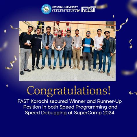 Fastnuces Speedprogramming Speeddebugging Techexcellence Fastnuceskhi Fast Nuces Karachi