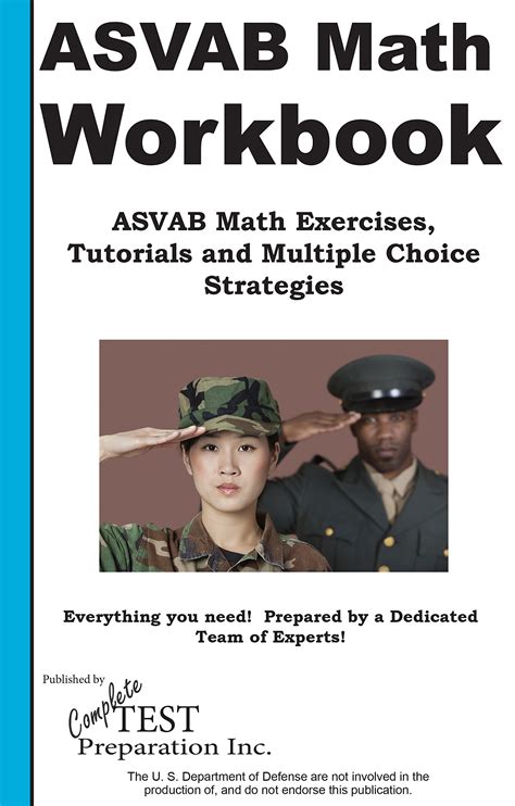 Buy Asvab Math Workbook Asvab Math Exercises Tips Tricks And Shortcuts Plus Multiple Choice