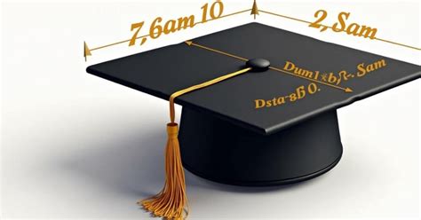Graduation Cap Dimensions Everything You Need To Know Measure Take