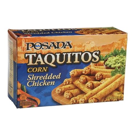Posada Mini Shredded Beef Taquitos Us Foods Chefstore