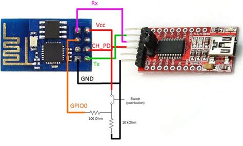 How To Use Esp8266 Esp 01 As A Sensor Web Client How To Use And Buttons