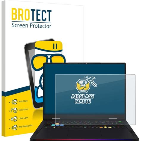Brotect Entspiegelungs Schutzglas Für Msi Raider A18 Hx Schutzfolie Panzer Folie Glas Display