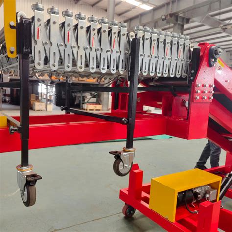 Portable Carton Loading Conveyor For 20′ft Container Loading Or