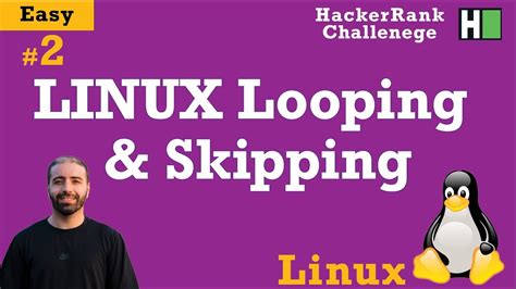 2 linux looping and skipping hackerrank linux full tutorial youtube