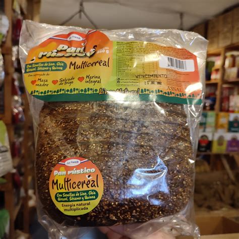 Pan Rustico Multicereal 600 Gr La Francia Hierbabuena Almacén De