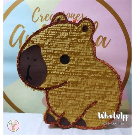 12 Ideas De Fiesta Temática Capibara Decoración De Unas Manualidades