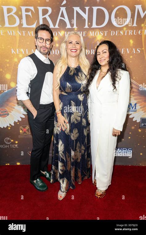 Actor Rodrigo Cuevas Author Hazel Ortega Actress Keyla Wood Attend