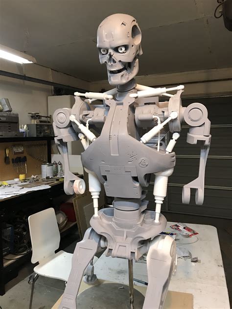 Terminator T 800 Blueprints