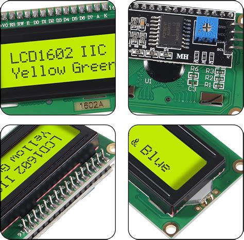 Buy Pcs LCD LCD Module Green Screen X Character LCD Display With IIC I C Serial