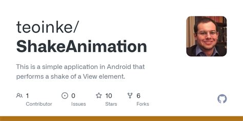 GitHub Teoinke ShakeAnimation This Is A Simple Application In