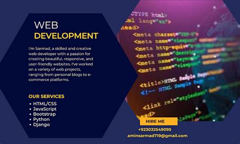 Be Your Frontend And Backend Web Developer Using Html Css Bootstrap