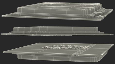 Intel Core I9 Cpu 3d Model 24 3ds Blend C4d Fbx Max Ma Lxo Obj Free3d