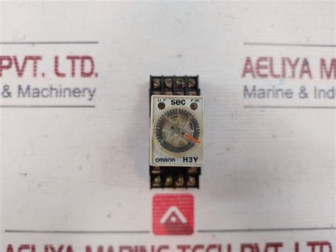 Omron H3y 4 Timer With Socket 0 30 Sec Aeliya Marine