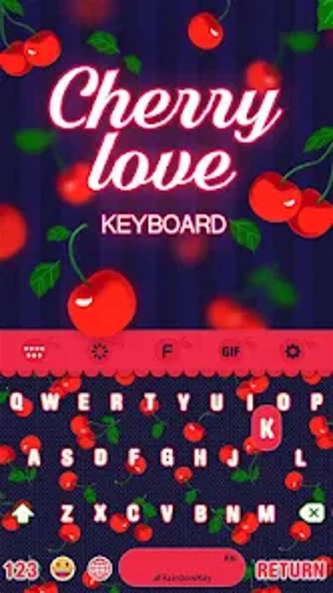 Android Için Fruit Color Keyboard Theme İndir