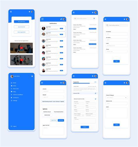 Mobile Ui App Design On Behance