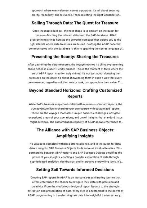 Mastering SAP Reporting Tools Solutions Pdf
