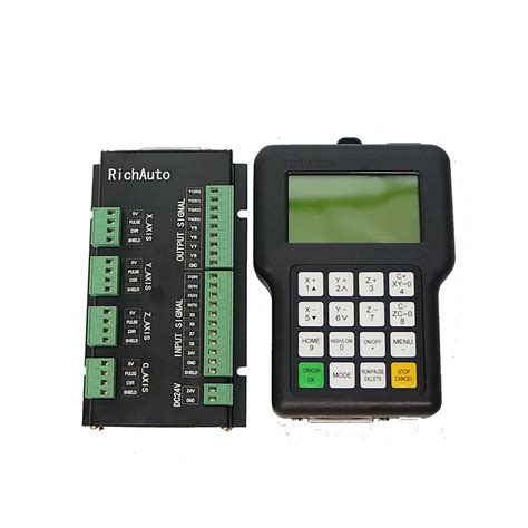 Richauto Dsp A18 Cnc Dsp 컨트롤러 Cnc 라우터 밀링 머신 용 4 축 제어 시스템우드 라우터
