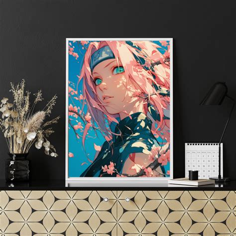 Dreamy Anime Poster Pastel Wall Decor Kawaii Aesthetic Art Japanese
