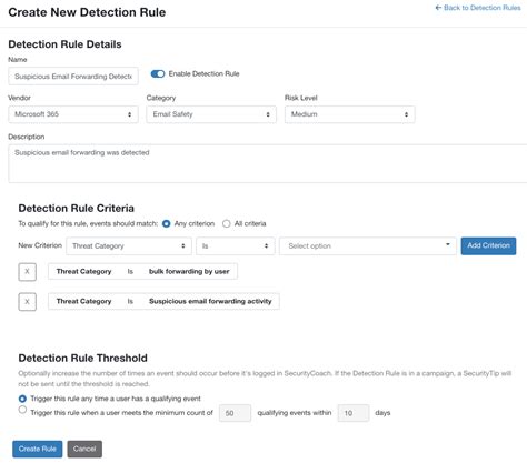 Detection Rules Guide Knowledge Base
