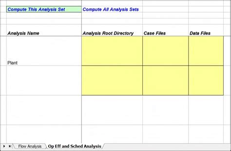 Excel Interface For Hpc Analyzer Download Scientific Diagram