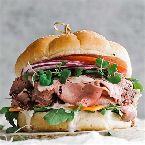 Roast Beef Sandwich Recipe Recipe Cart Recipe Cart