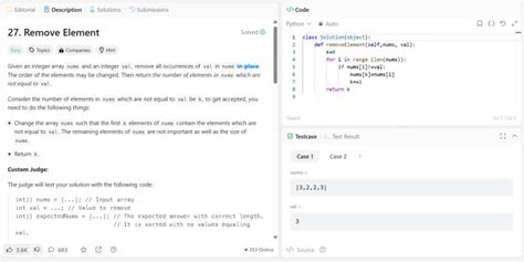 100daysofcode leetcode problemsolving arraymanipulation coding