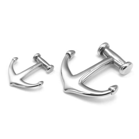 316l Stainless Steel Anchor Hooks Bracelet Jewelry Making Clasp Accessories Fit 5mm 3mm Rope