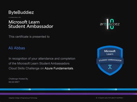 Azurefundamentals Cloudcomputing Microsoftlearn Bytebuddies Ali Abbas