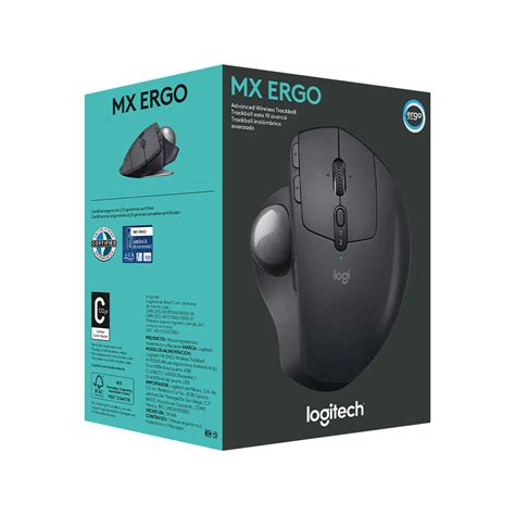 Mouse Inalámbrico Logitech MX Ergo Doble Click Unilago