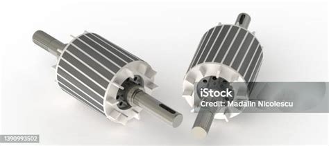 비동기 전기 모터를위한 다람쥐 케이지 로터 프리젠 테이션 3d 렌더링 전기 모터에 대한 스톡 사진 및 기타 이미지 전기 모터 0명 3차원 형태 Istock